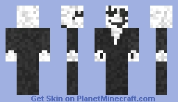 W.D.GASTER Minecraft Skin