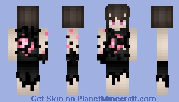 ¬Dark Matter (Req from Incinerating Blade)¬ Minecraft Skin