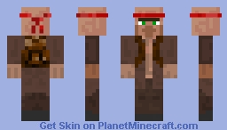 Warrior Villager Minecraft Skin