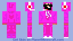 PINK LEAF Minecraft Skin