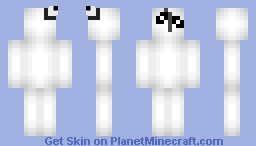 napstablook Minecraft Skin