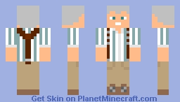 Gabriel Roman - Uncharted Minecraft Skin