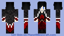 Vampire Inspired Noble Long Tunic Minecraft Skin
