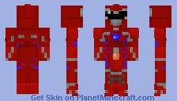 Red Ranger (Lionsgate Reboot) Minecraft Skin