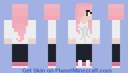 Pastel Pink Minecraft Skin