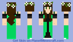 princess Rebecca jade Minecraft Skin