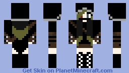 Demon Assassin Girl Minecraft Skin