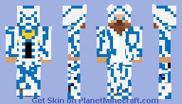 A Steve in A Robe Minecraft Skin