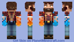 TruckinMage Minecraft Skin