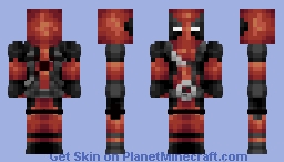 Deadpool Minecraft Skin