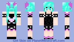 Acute Miku Minecraft Skin
