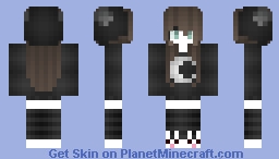 ~Dark Girl~ ♥ Minecraft Skin