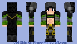 Goldov Auora (Rokka No Yuusha) Minecraft Skin