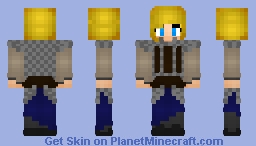 Lagertha - Chain armor Minecraft Skin