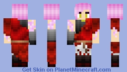 The Scarlet Demon Minecraft Skin