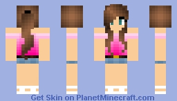 Cute Girl Minecraft Skin