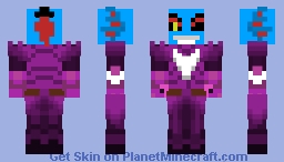 Undyne the Undying Minecraft Skin