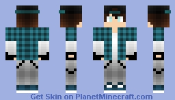 Cool Boy / bby blue eyes Minecraft Skin