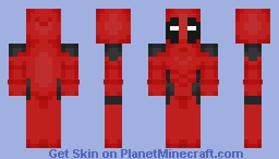 Deadpool Minecraft Skin