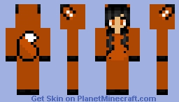 Fox Girl Minecraft Skin