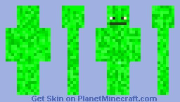 Slime Man Minecraft Skin