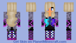 Girl with Magic Powers Minecraft Skin