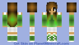Green Girl Minecraft Skin