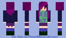 Feel good while you Pvp girl! Minecraft Skin