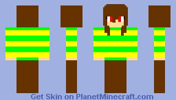 Chara (undertale) Minecraft Skin