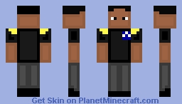 Leo Dooley /Lab Rats Bionic Island/ Yellow training suit Minecraft Skin