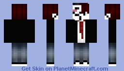 ~Auburn Hair - Masked Boy~ Minecraft Skin