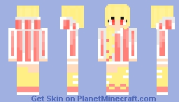 pop! pop! ~Popcorn Girl~ Minecraft Skin