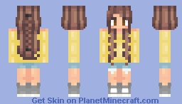 Honey Minecraft Skin