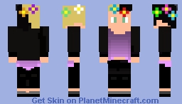 Non-binary Minecraft Skin