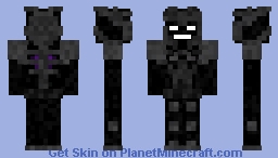 Wither Boss Minecraft Skin