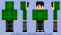 Boy Green Minecraft Skin