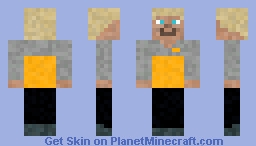 EasyJet Cabin Crew Minecraft Skin