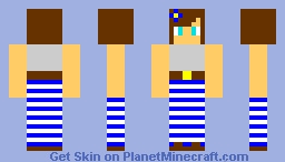 Girl Wearing Dress Minecraft Skin