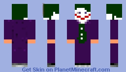 The Joker Minecraft Skin