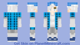 Blue Snapback Minecraft Skin