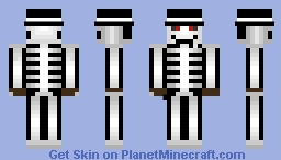 Skeleton for the guys! Minecraft Skin