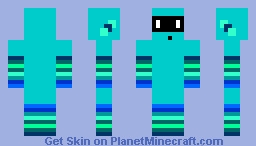 Blue Dude Minecraft Skin