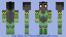 [LOTC] Dark Elf Apprentice Sorceress Minecraft Skin