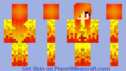 Element of Fire Minecraft Skin