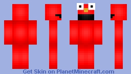 Elmo Minecraft Skin