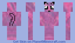 Kawaii pink cat Minecraft Skin
