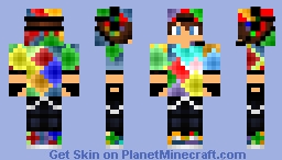 Tie-Dye Game_Energy2350 Minecraft Skin