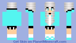 Sans Human Girl Minecraft Skin