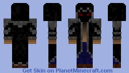 Immortal human being Minecraft Skin