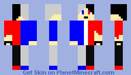 Mixed world Minecraft Skin